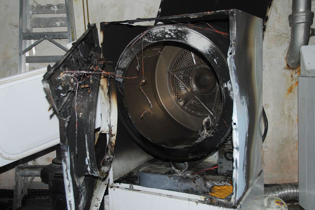 Dryer Fire Extinguished - Broomall Fire Company