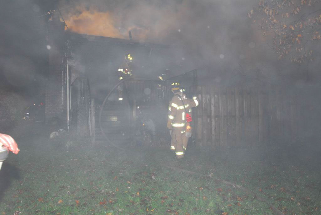 BFC Assists Newton Square With House Fire - Broomall Fire Company
