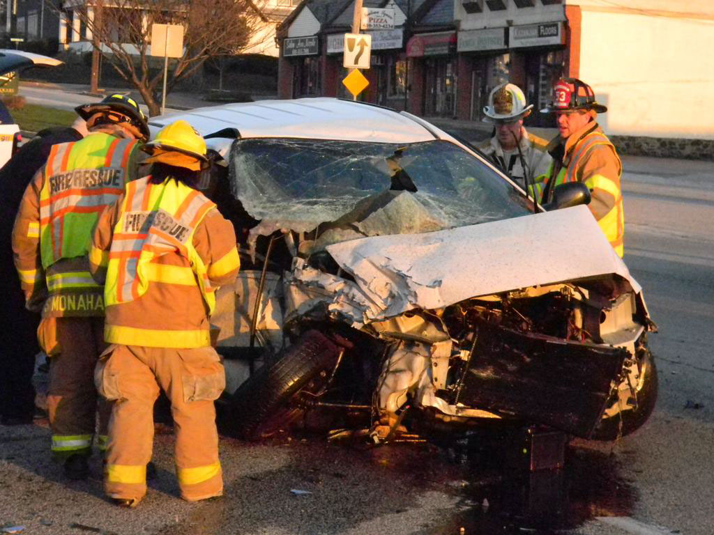 Two Car MVC With Entrapment - Broomall Fire Company