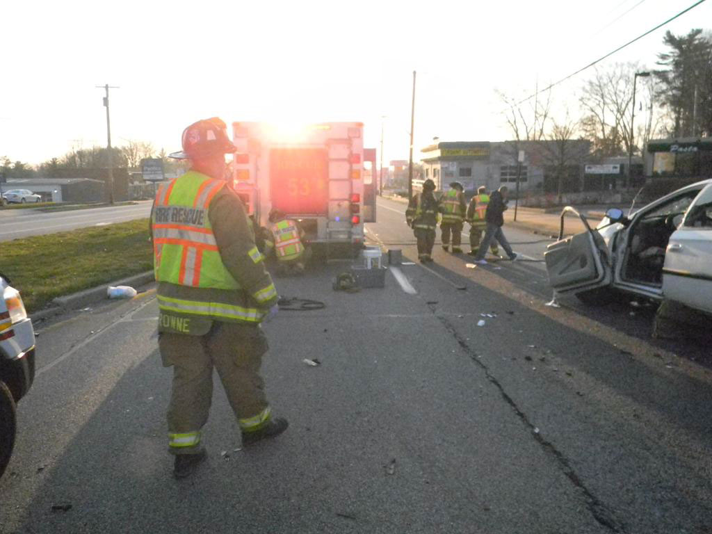 Two Car MVC With Entrapment - Broomall Fire Company