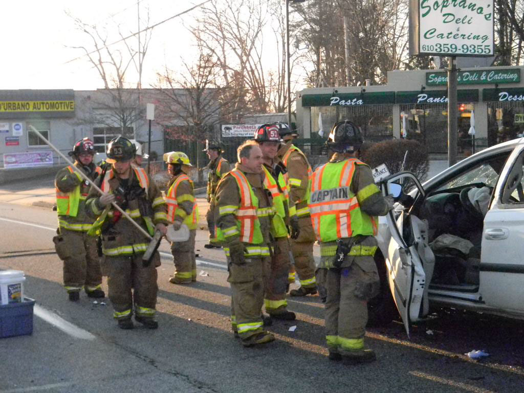Two Car MVC With Entrapment - Broomall Fire Company