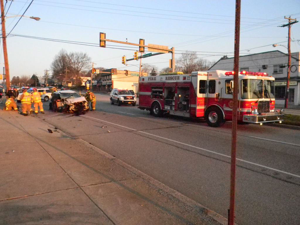 Two Car MVC With Entrapment - Broomall Fire Company