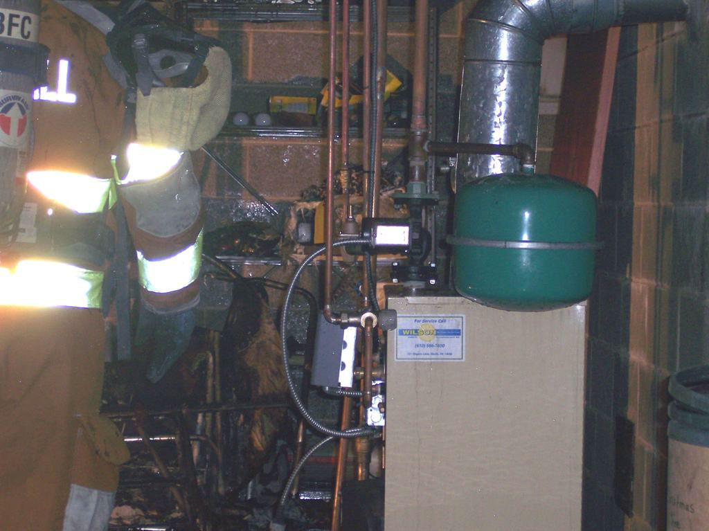 Basement Fire Challenges Fireifghters - Broomall Fire Company