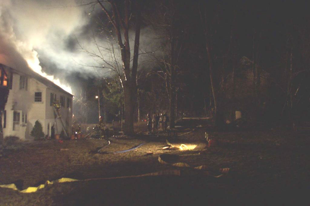 BFC Battles Single Family House Fire - Broomall Fire Company