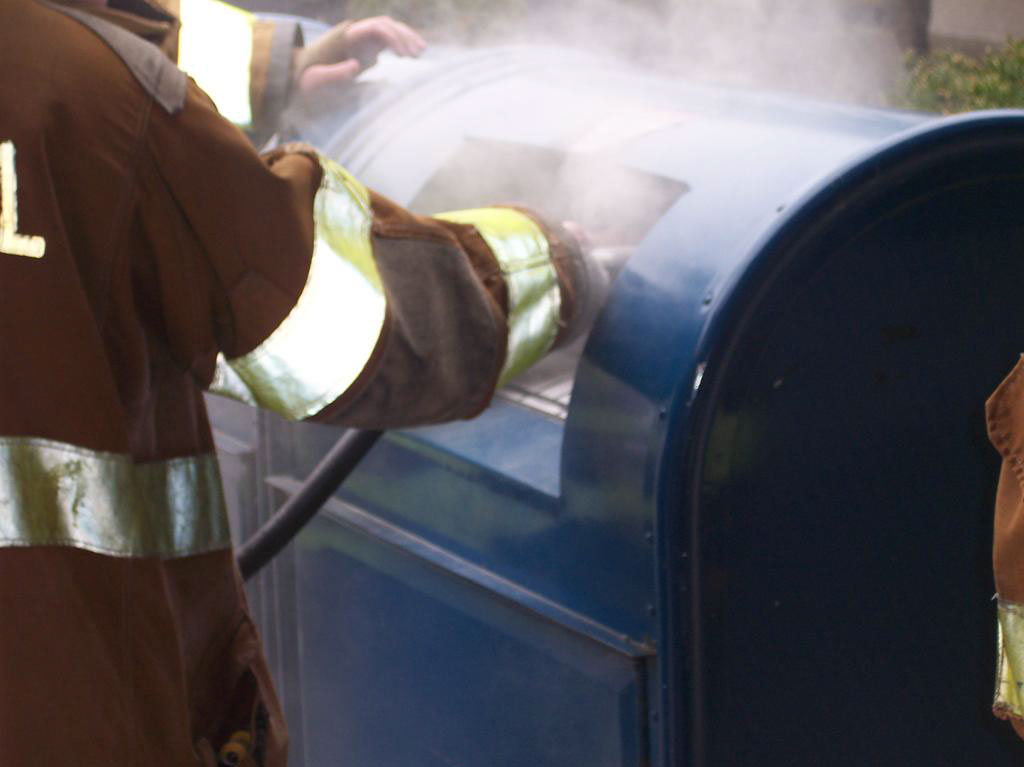 Mailbox Fire Extinguished - Broomall Fire Company