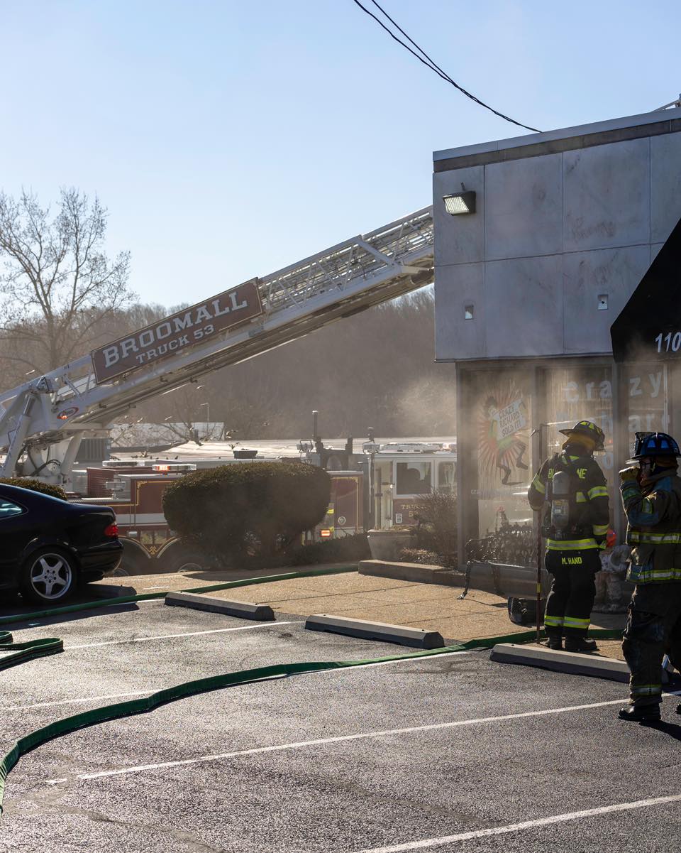 Commercial Building Fire Among 6 Calls for Co. 53 - Broomall Fire Company